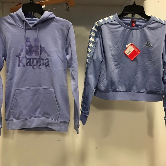 Kappa | Tops | Nwt Kappa 2 Piece Set Matching Hoodie Cropped Top M | Poshmark
